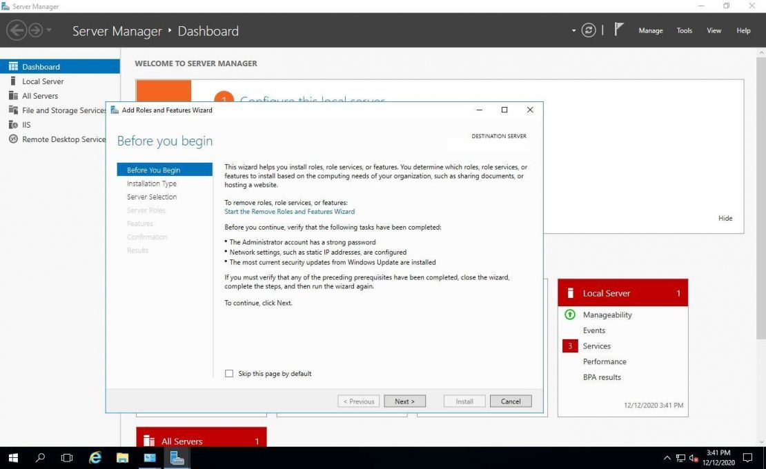 How to permit remote users to reset their passwords using Remote ...