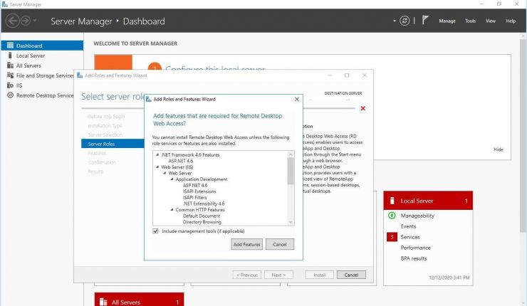 How to permit remote users to reset their passwords using Remote ...