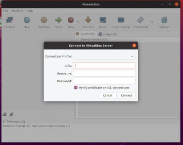 How to set up a VirtualBox remote GUI for easy VM management