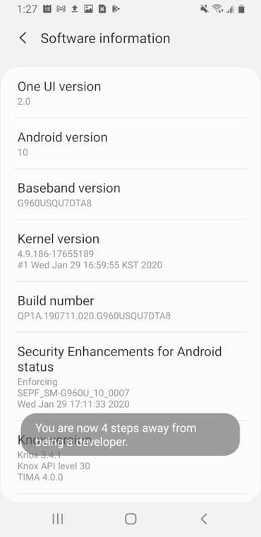 How to view all running services on Android 11