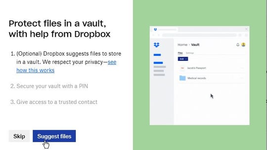 How to use Dropbox Vault to secure sensitive files - TechRepublic