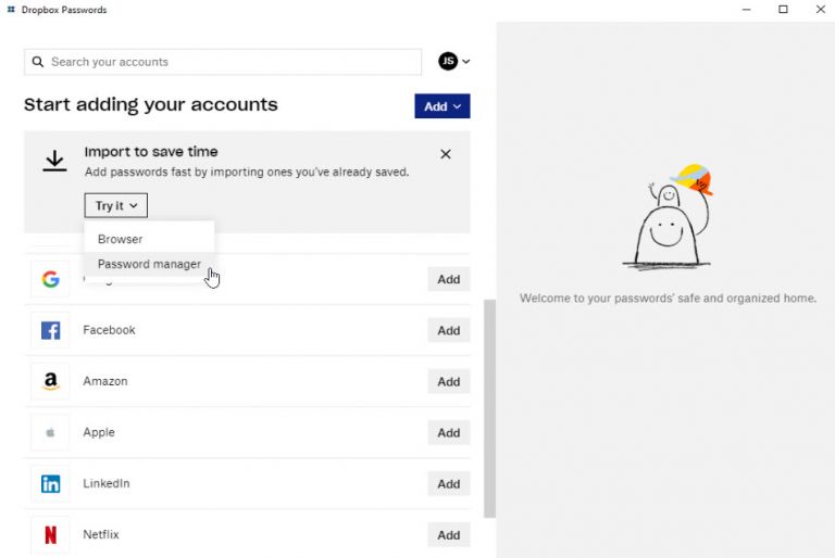 如何使用 Dropbox Passwords 作为密码管理器