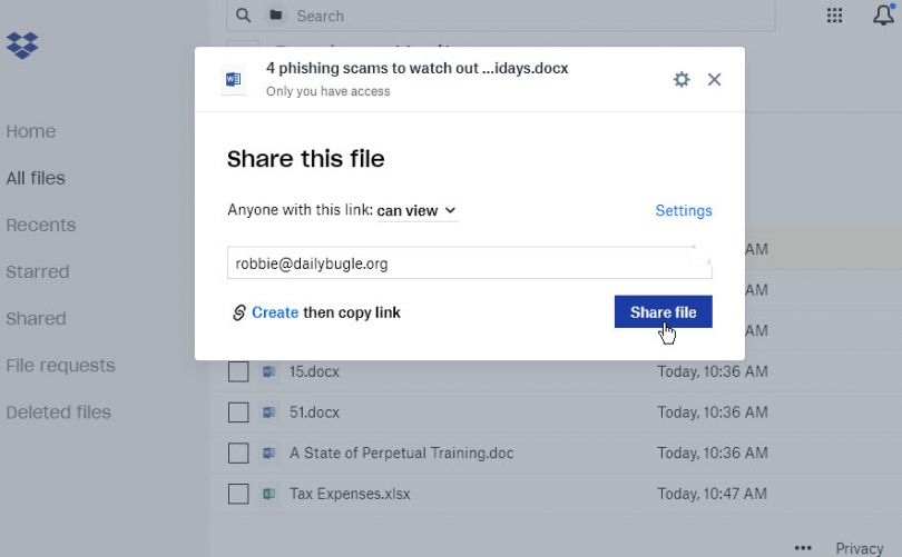 How To Use Dropbox Vault To Secure Sensitive Files