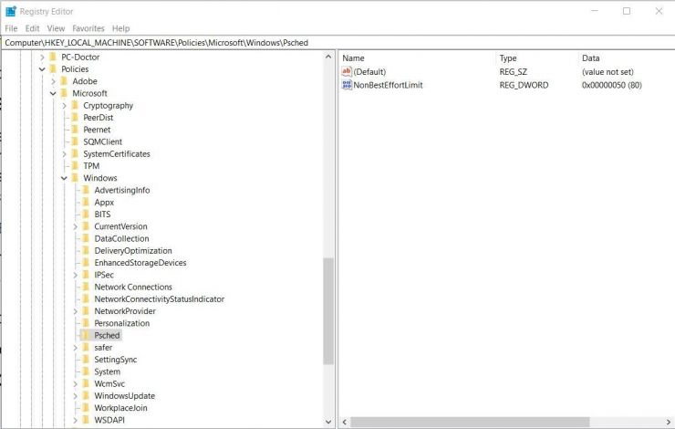 How to limit reservable bandwidth in Windows 10 to increase download ...