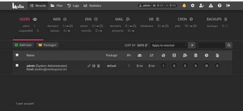 How To Install The Hestia Control Panel For An Apachenginx Php Fpm Web Based Config Tool