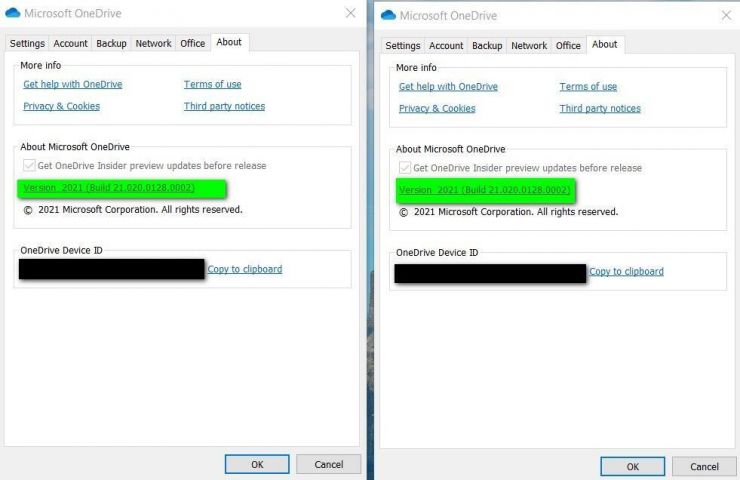 How to determine which version of Microsoft OneDrive you are using and ...