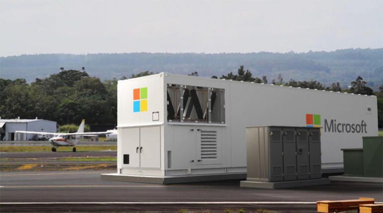 Microsoft is shipping a data centre in a 40-foot container. What's ...