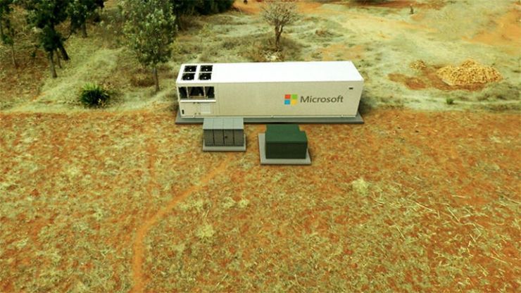 Microsoft is shipping a data centre in a 40-foot container. What's ...
