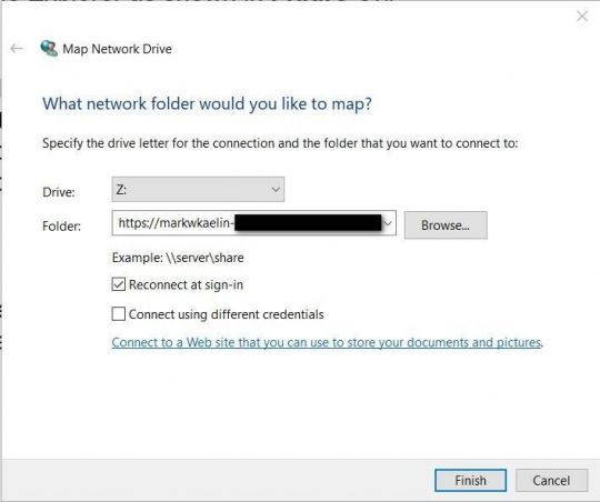 How to assign a drive letter to OneDrive for Business