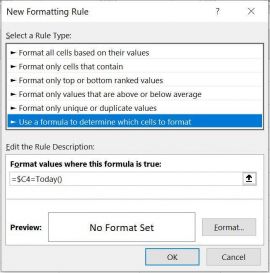 How to use conditional formatting to highlight due dates in Excel ...