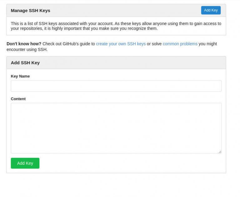 How to connect to your local Gogs repository from the git command line