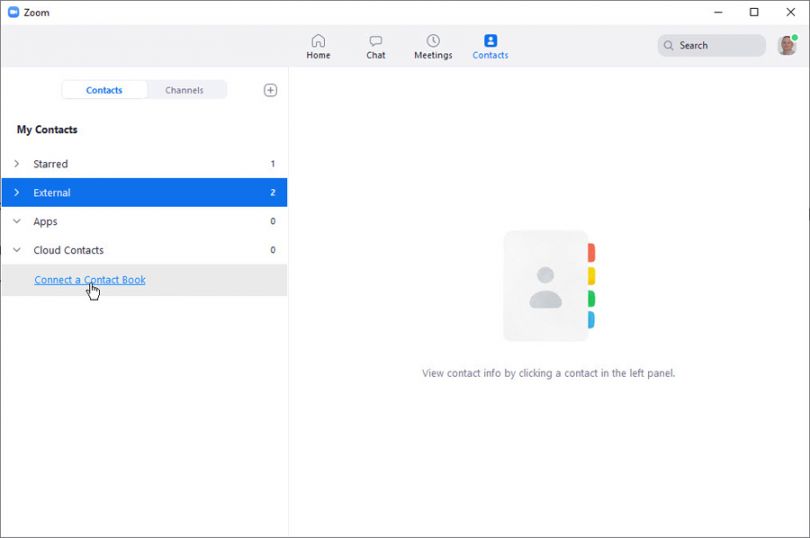 How to Add Your Contacts to Zoom - TechRepublic