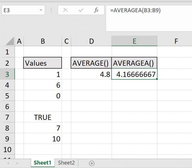 How to do more advanced averaging in Excel | TechRepublic