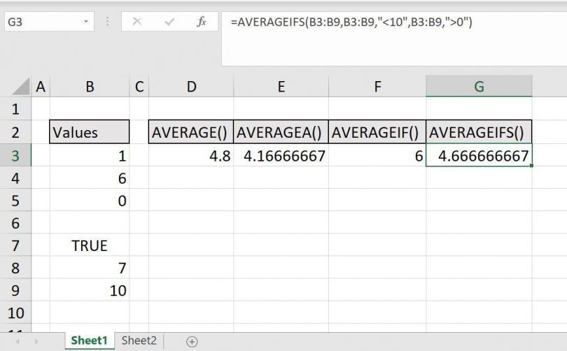 How to do more advanced averaging in Excel | TechRepublic