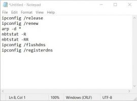 How to use a batch file to reset and renew a network connection in ...
