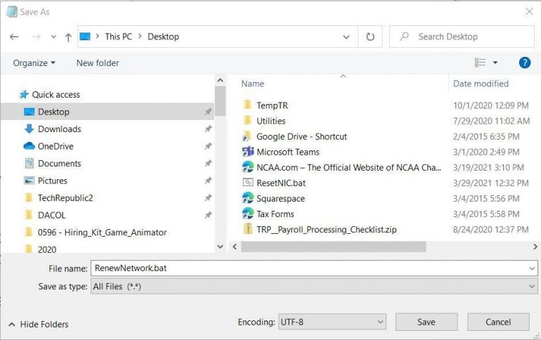 How to use a batch file to reset and renew a network connection in ...