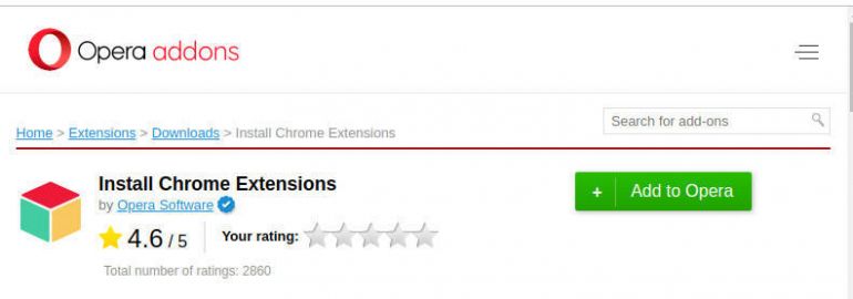 How to install Chrome extensions on Opera with ease - TechRepublic