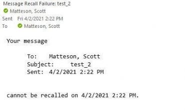 How and when to use the Recall feature in Outlook (and other email ...