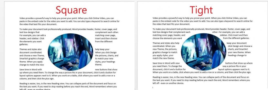 How to use the many text wrapping options in Microsoft Word | TechRepublic