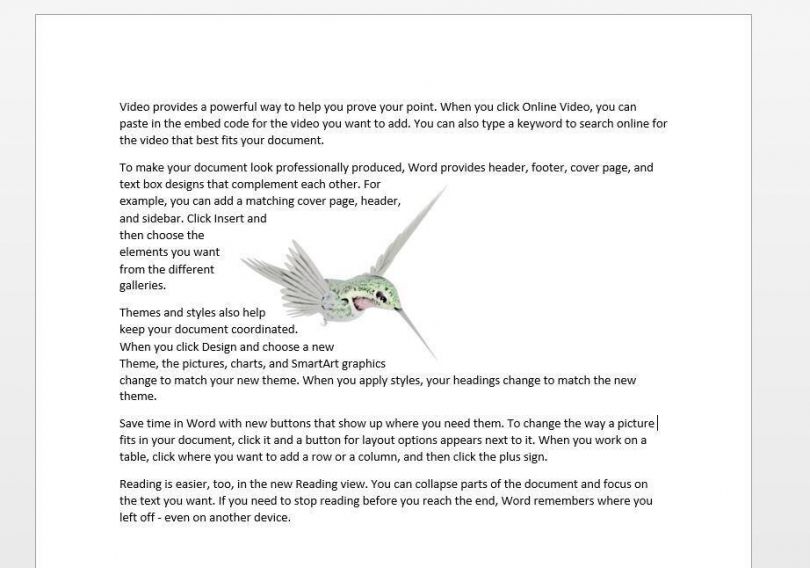 How to use the many text wrapping options in Microsoft Word | TechRepublic