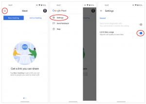 How to reduce data usage in Google Meet - TechRepublic