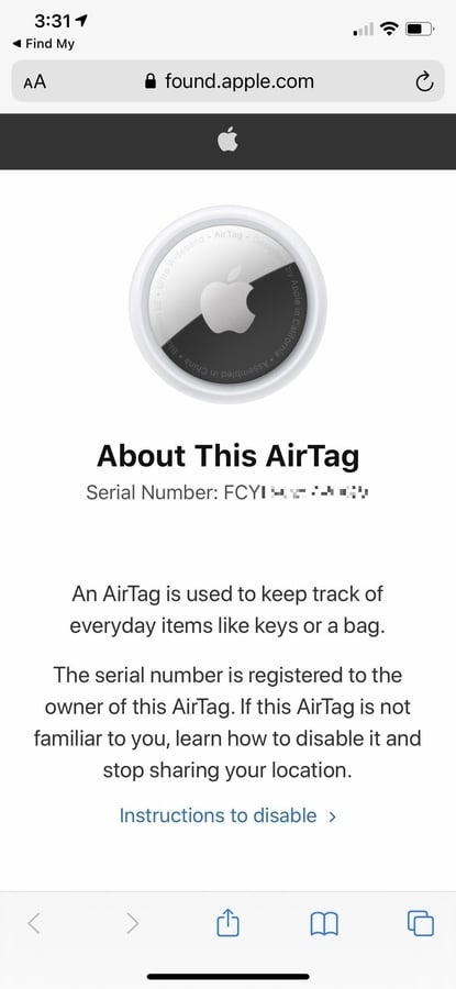 What to do if you find a lost AirTag - TechRepublic