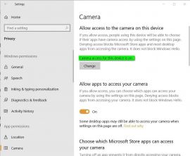 How to set up camera privacy settings in Windows 10 | TechRepublic
