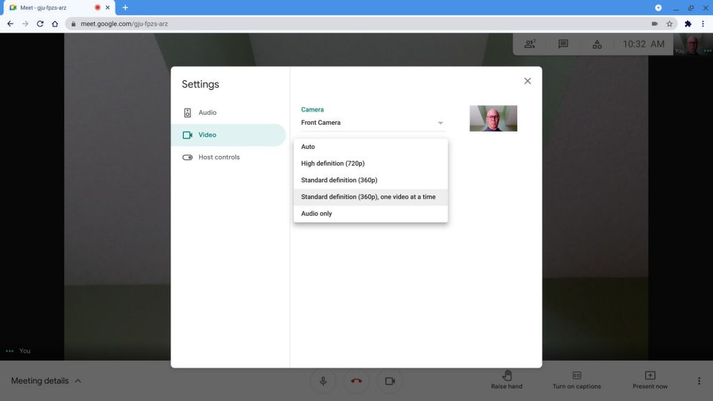How to reduce data usage in Google Meet - TechRepublic