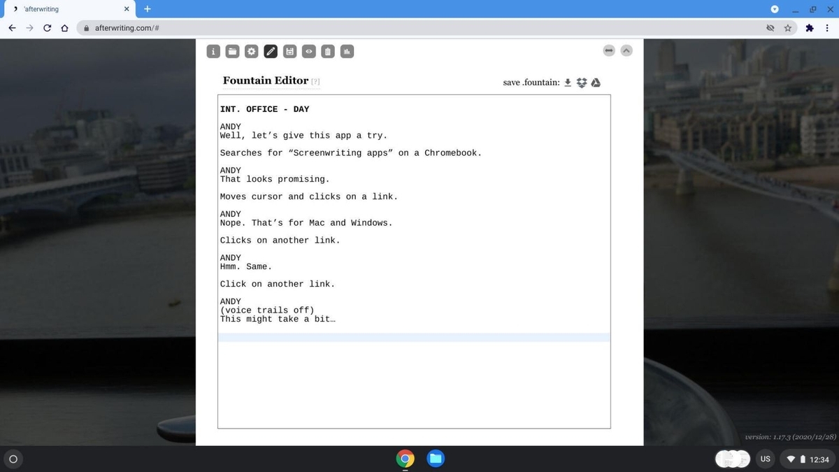5 scriptwriting apps that work on a Chromebook