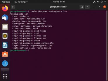 如何将 Ubuntu Linux Desktop 21.04 连接到 Active Directory 域 - Flnug.com