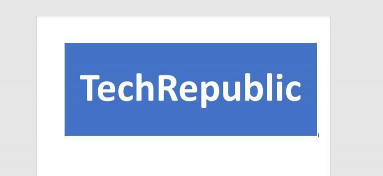 How to fill text with a picture in Word | TechRepublic