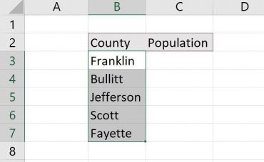How to use the Geography data type to quickly add a map chart in Excel ...
