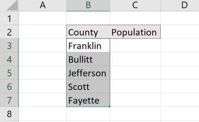 How to use the Geography data type to quickly add a map chart in Excel ...