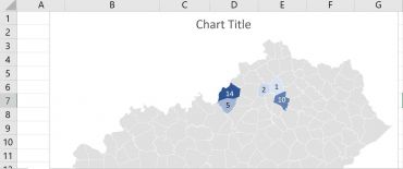 How to use the Geography data type to quickly add a map chart in Excel ...