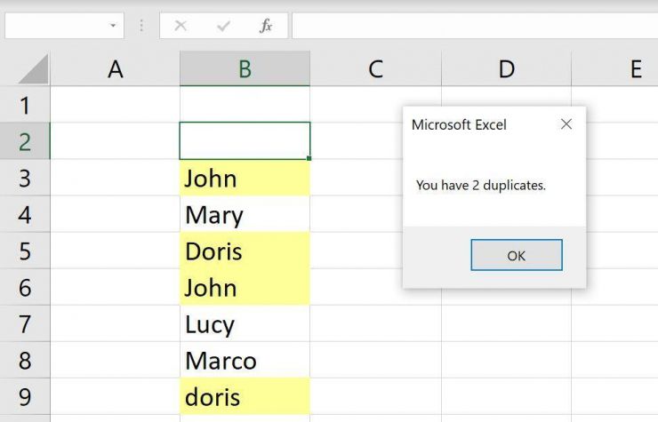 How To Use Vba To Highlight Duplicate Values In An Excel Spreadsheet