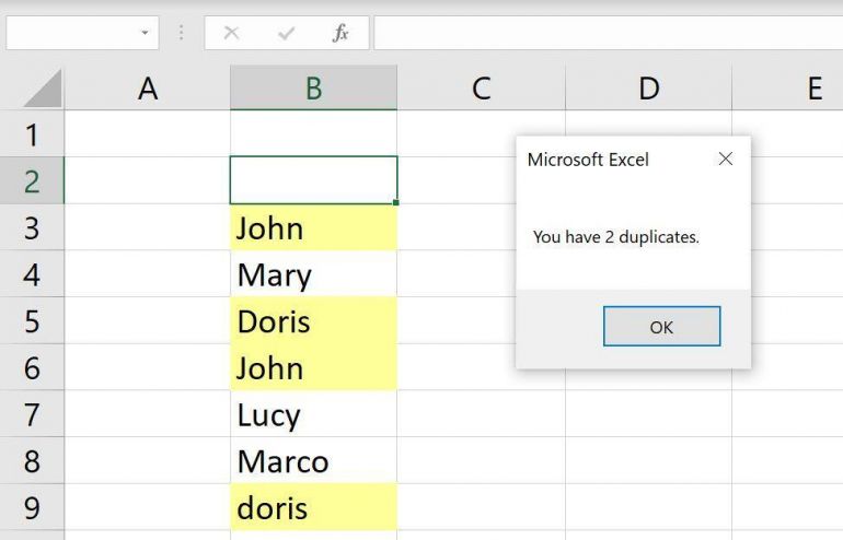 How To Use Vba To Highlight Duplicate Values In An Excel Spreadsheet Techrepublic