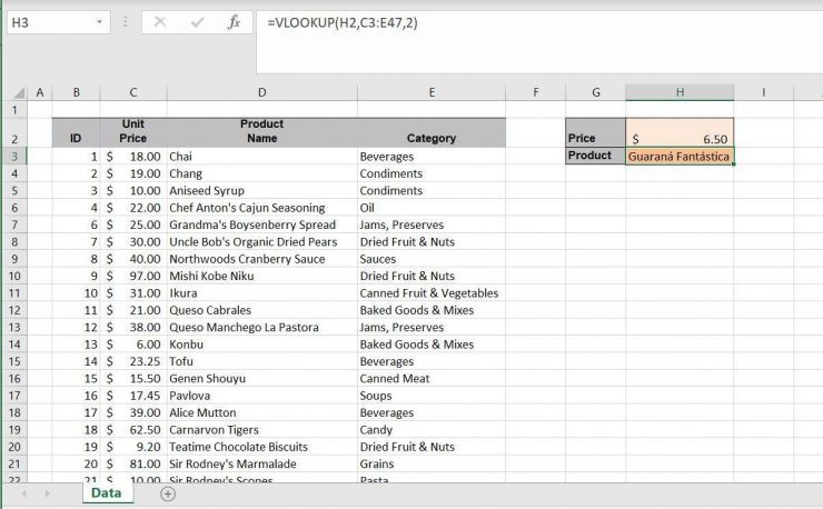 How to use VLOOKUP() to find the closest match in Excel | TechRepublic
