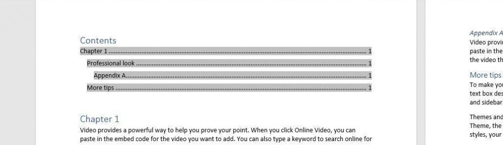 如何在 Microsoft Word 中向目录添加附录 - Flnug.com