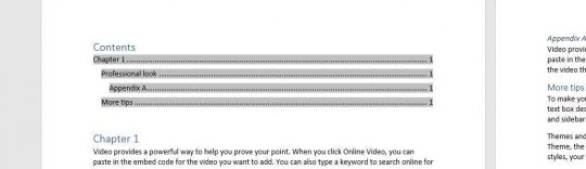 How to add an appendix to a table of contents in Microsoft Word | TechRepublic