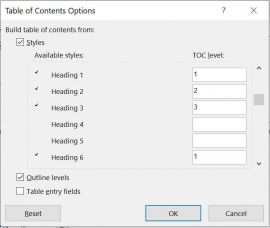 How to add an appendix to a table of contents in Microsoft Word ...