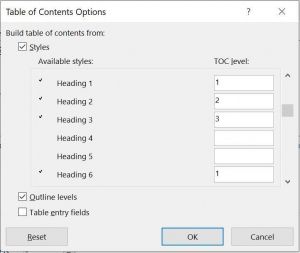 How to add an appendix to a table of contents in Microsoft Word ...