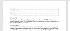 How to add an appendix to a table of contents in Microsoft Word ...
