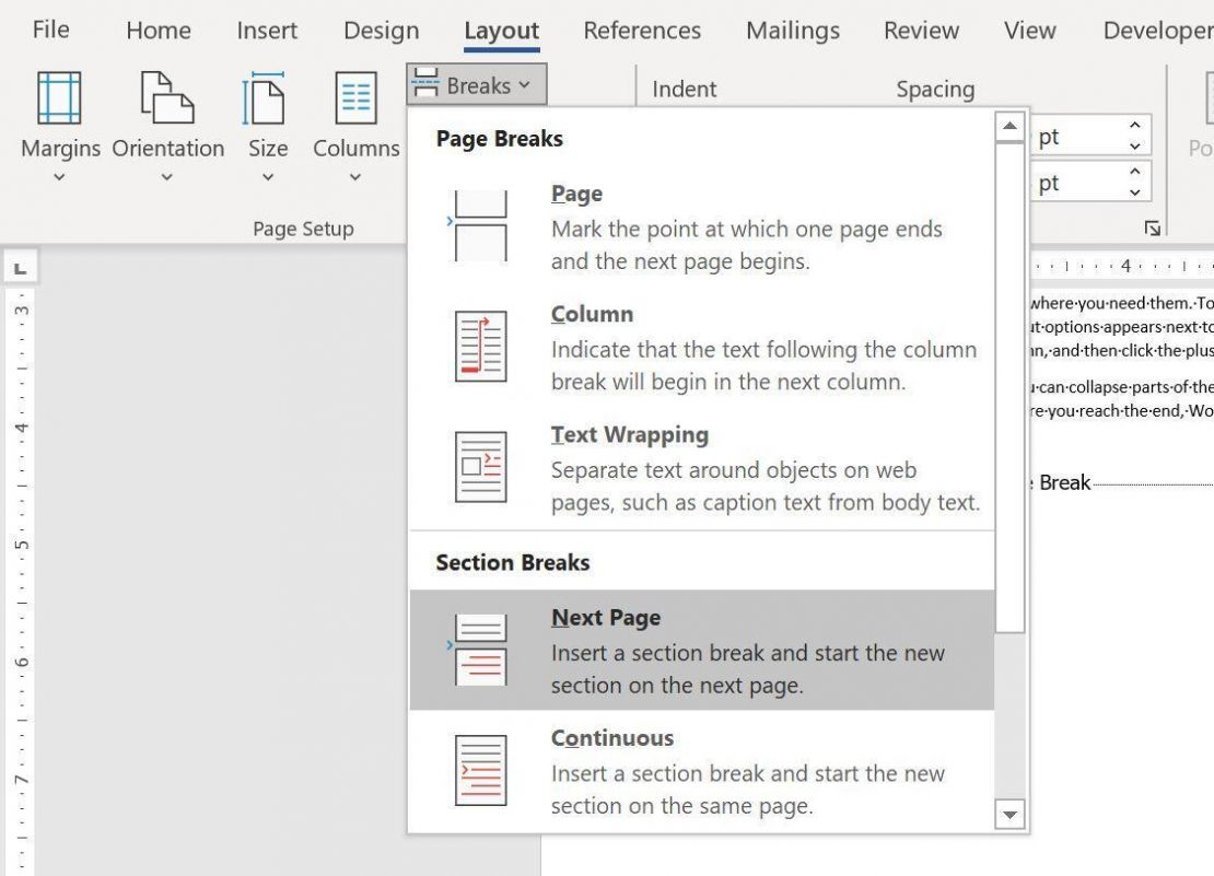 How to include the chapter number with a Word document's page number ...