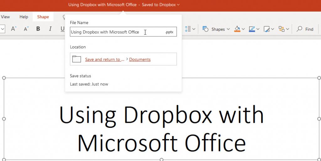 如何将 Microsoft Office 与 Dropbox 集成并使用 - Flnug.com