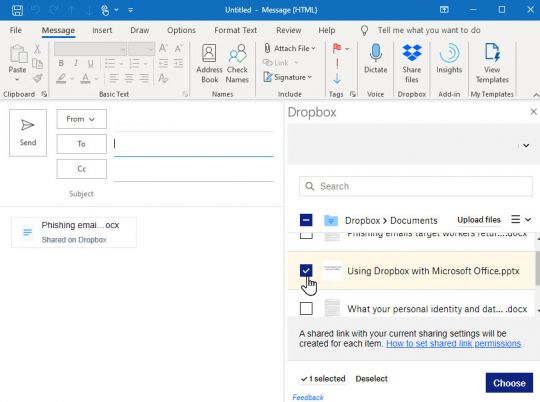 How to integrate and use Microsoft Office with Dropbox - TechRepublic