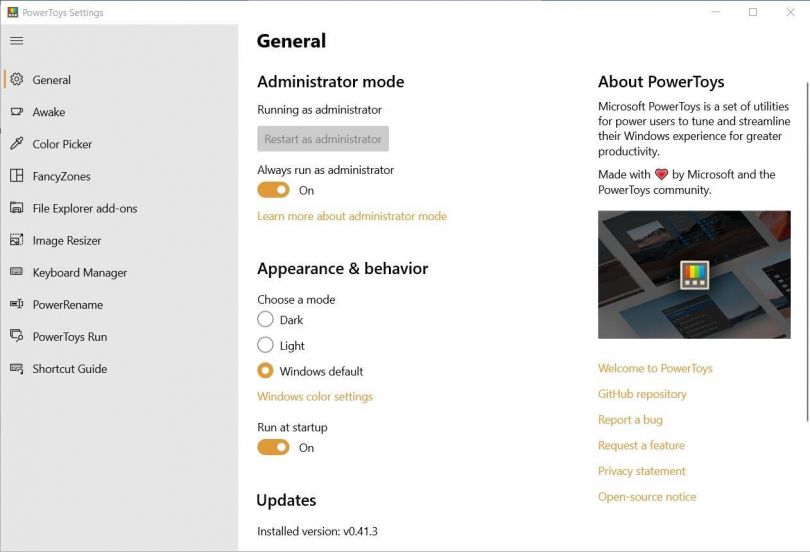 Windows 10 PowerToys: How to keep your PC awake without changing settings