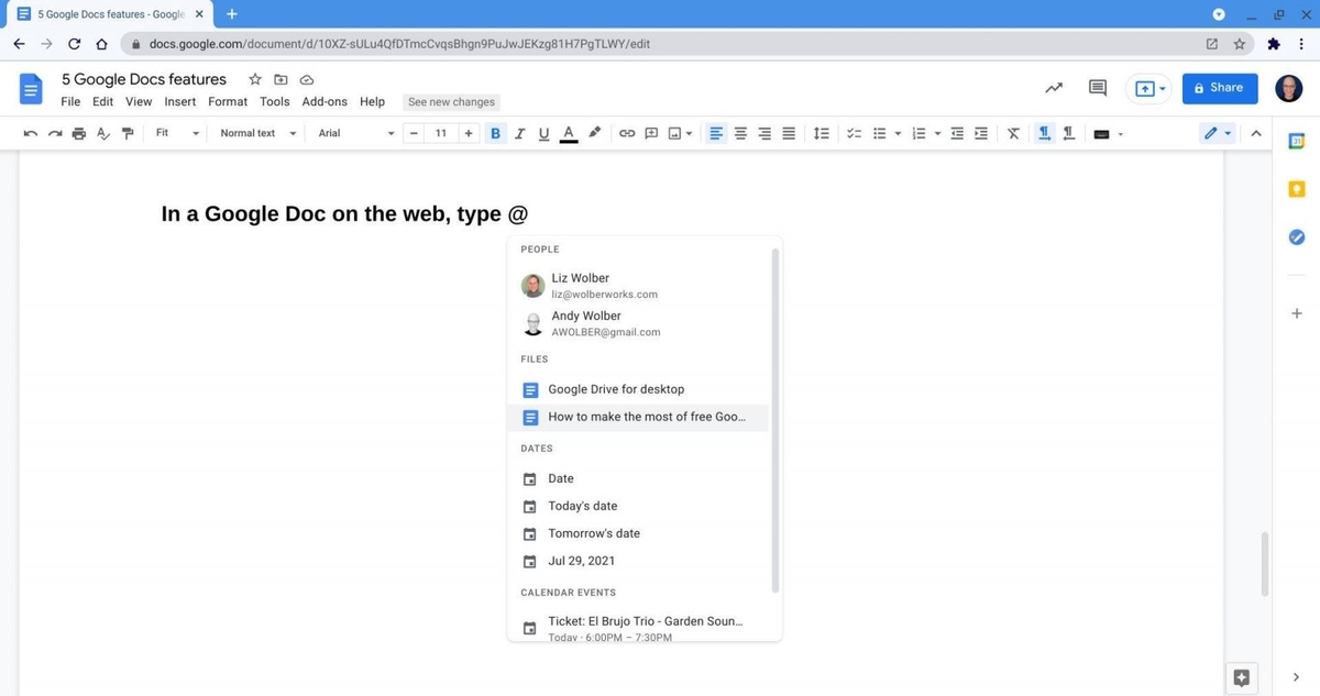 5 Google Docs features you should know - TechRepublic