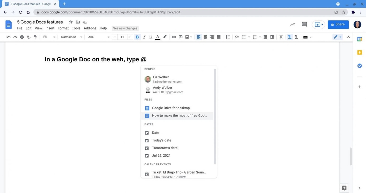 5 Google Docs features you should know - TechRepublic