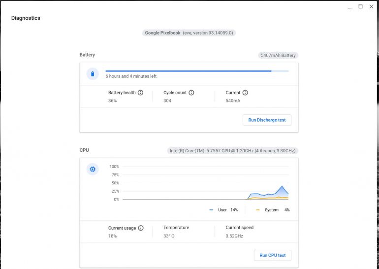 How to quickly run diagnostics on your Chromebook