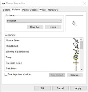 How to add a customized mouse cursor theme to Windows 10 - TechRepublic